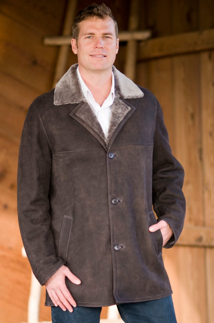 Men's Somerset Shearling Sheepskin Coat | Overland