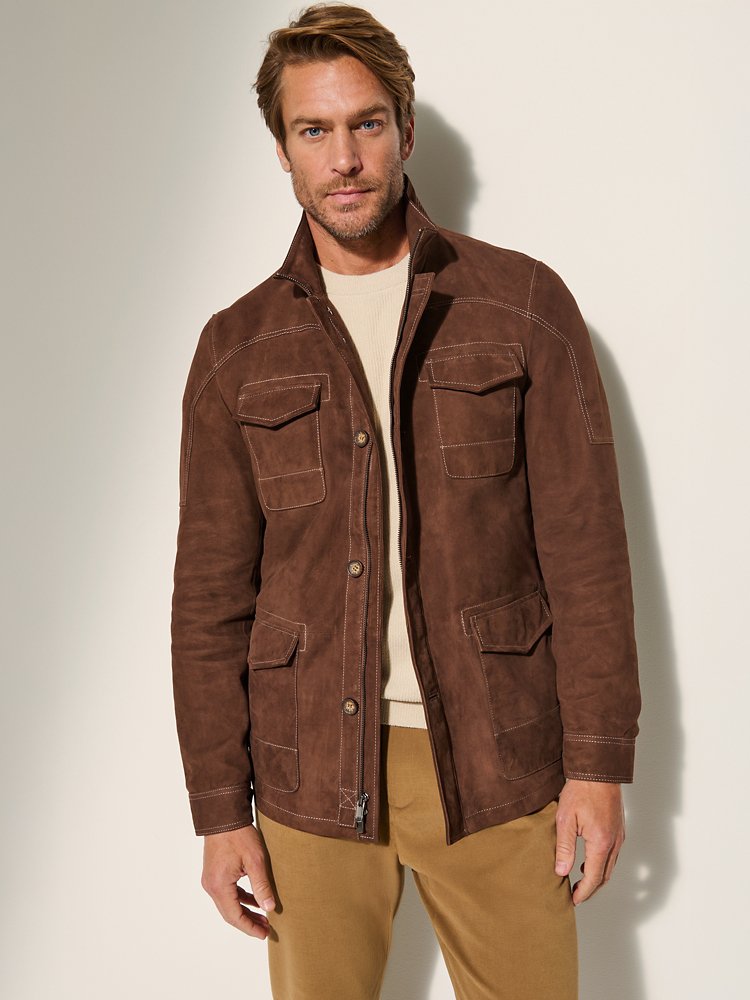 Everett Suede Leather Jacket | Overland