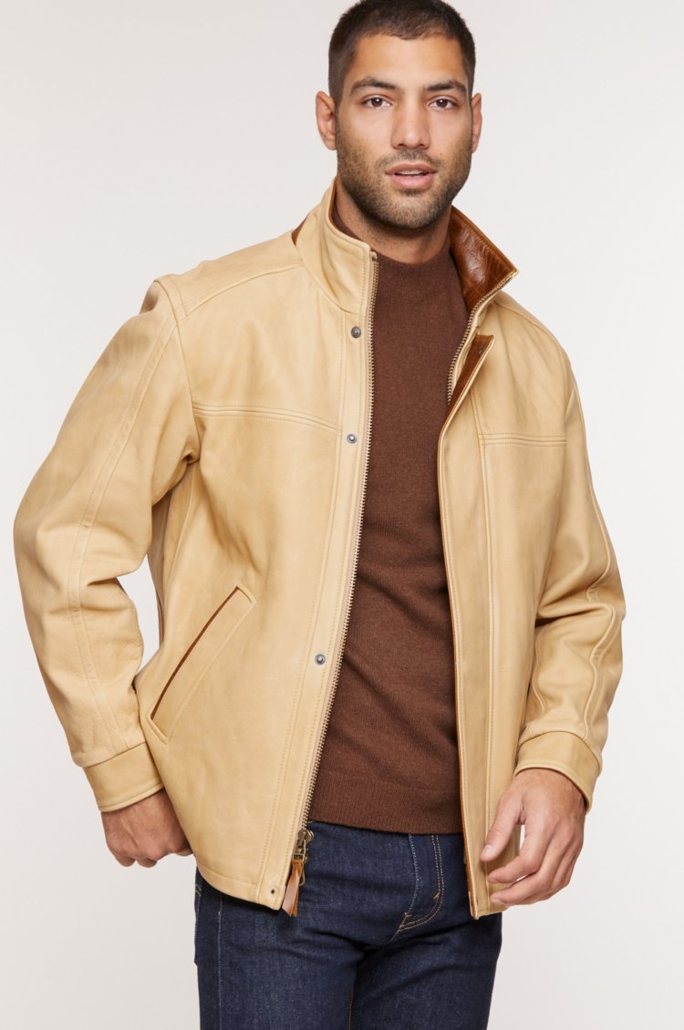 Denver Italian Calfskin Leather Jacket | Overland