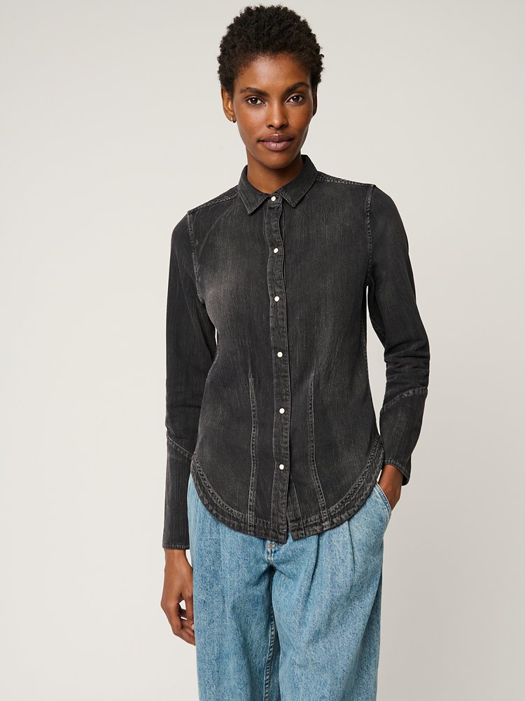 City Limits Cotton Denim Shirt | Overland