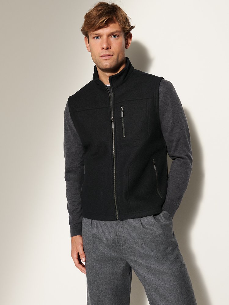 Marco Alpaca Wool-Blend Vest | Overland