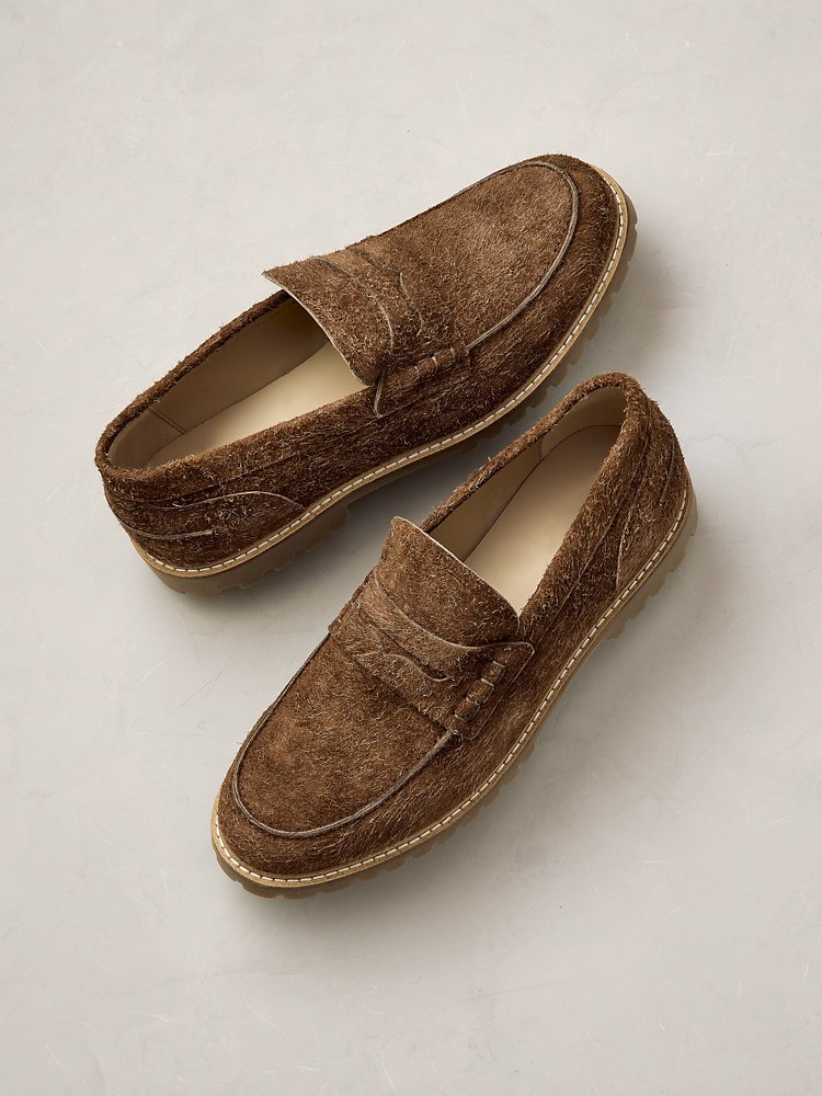 Men’s Otto Suede Leather Loafers | Overland