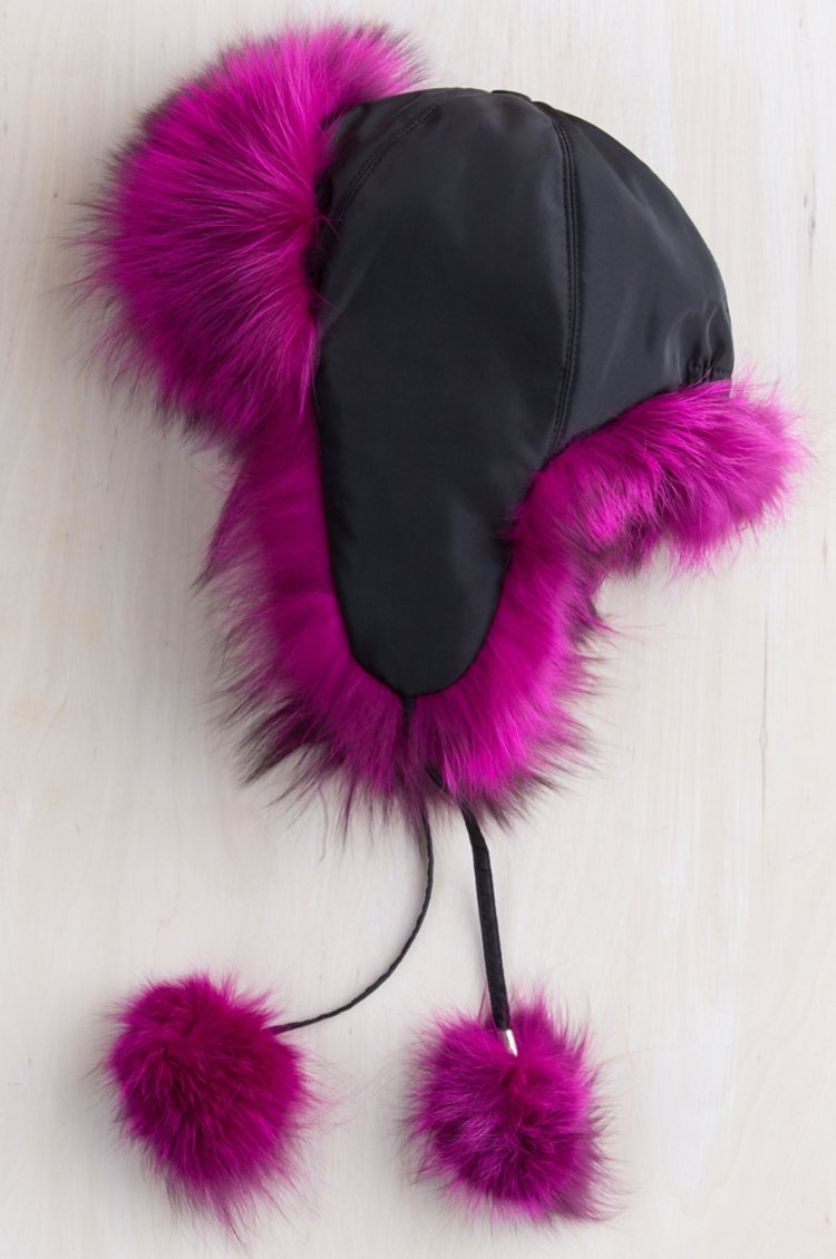 Foxtrot Trapper Hat with Fox Fur Trim | Overland