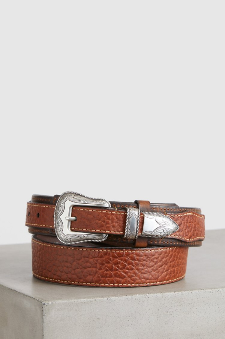 Ranger American Bison Leather Belt | Overland