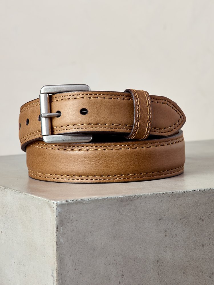Buck Bison Leather Belt | Overland