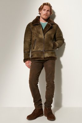 Jason Jungle Edition Sheepskin B-3 Bomber Jacket | Overland