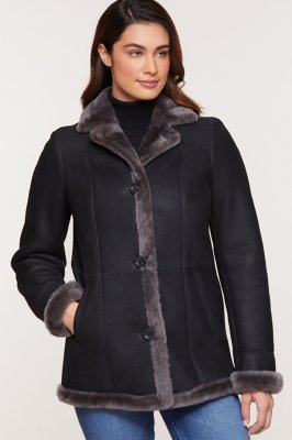 Marlena Shearling Sheepskin Coat | Overland