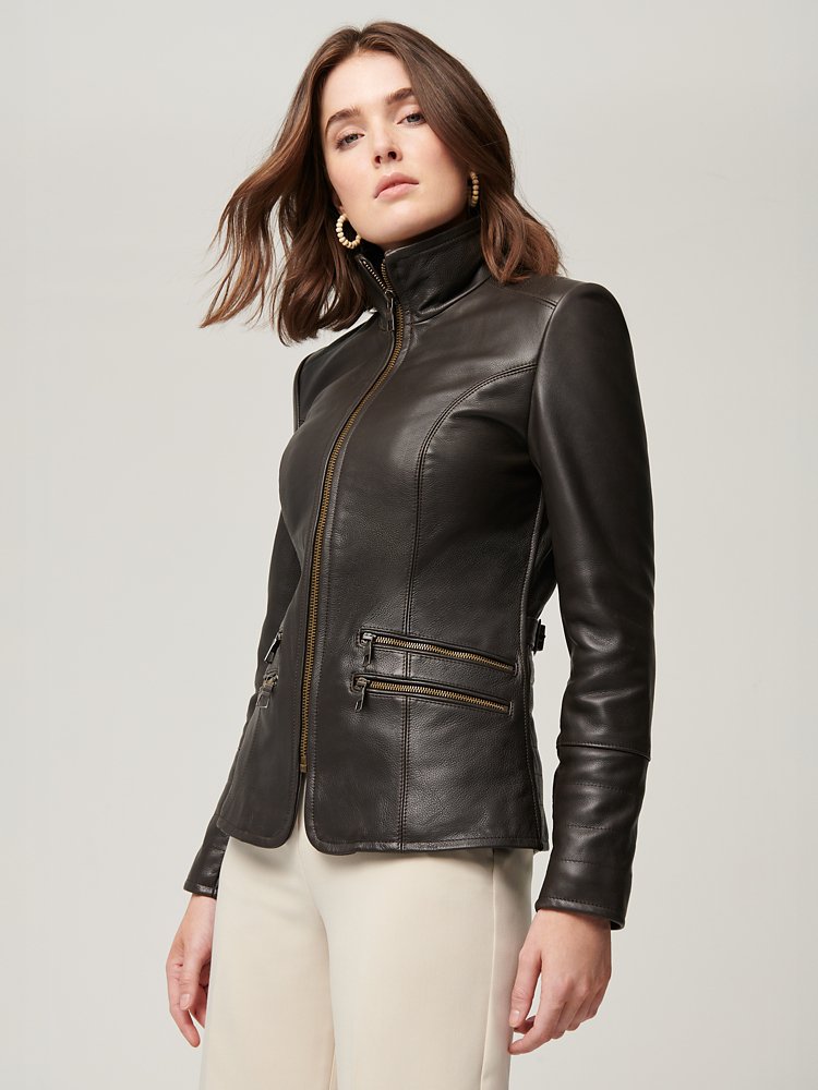 Jessica Leather Jacket | Overland