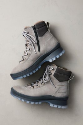 Women’s Kennedy Shearling-Lined Waterproof Leather Boots | Overland