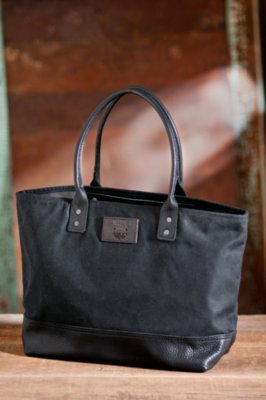 Utility Canvas and Leather Tote Bag | Overland